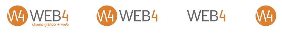 logo adaptable | Web4 Estudio Creativo