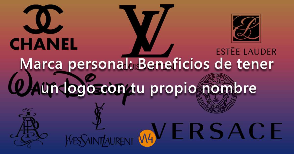 Marca personal: Beneficios de tener un logo con tu propio nombre | Web4 ...
